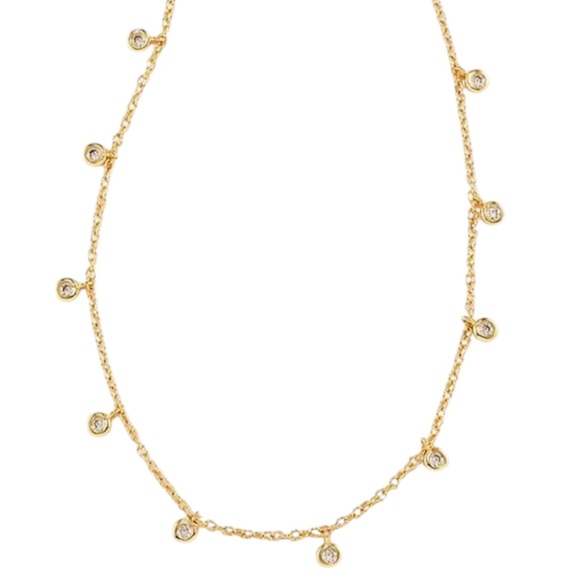 Kendra Scott | Jewelry | Kendra Scott Amelia Chain Necklace In Gold ...